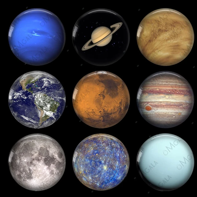 The Eight Planets And The Sun