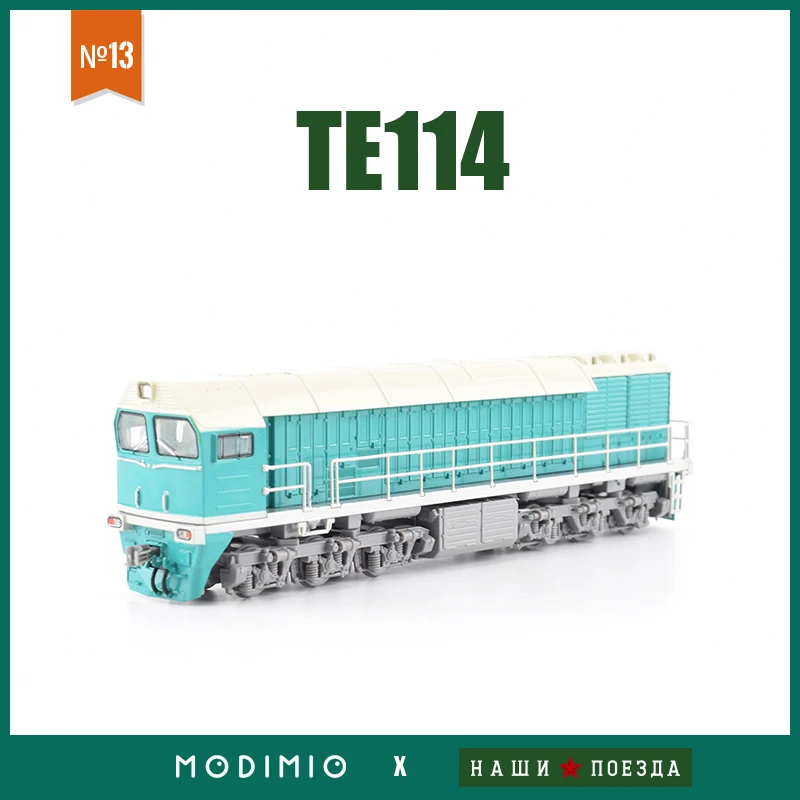 USSR-Third-Generation-Diesel-Locomotive-TE114-Die-cast-collectable ...