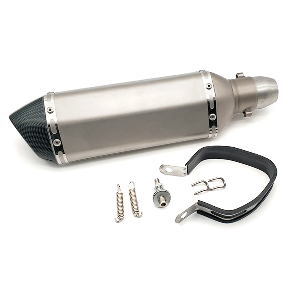 51MM Universal Motorcycle modified exhaust pipe muffler Exhaust System ...