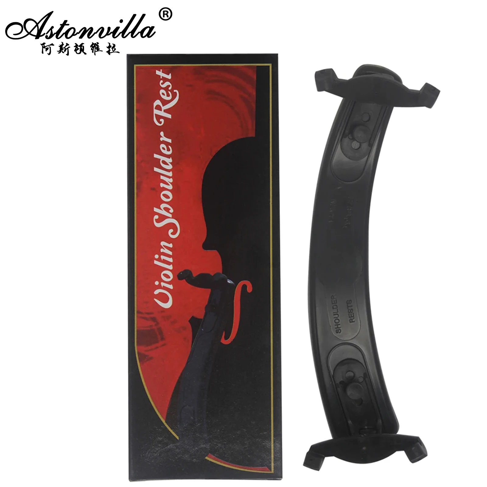 High-Quality-3-4-4-4-Violin-Shoulder-Rest-Pad-Black-Professional-Soft ...