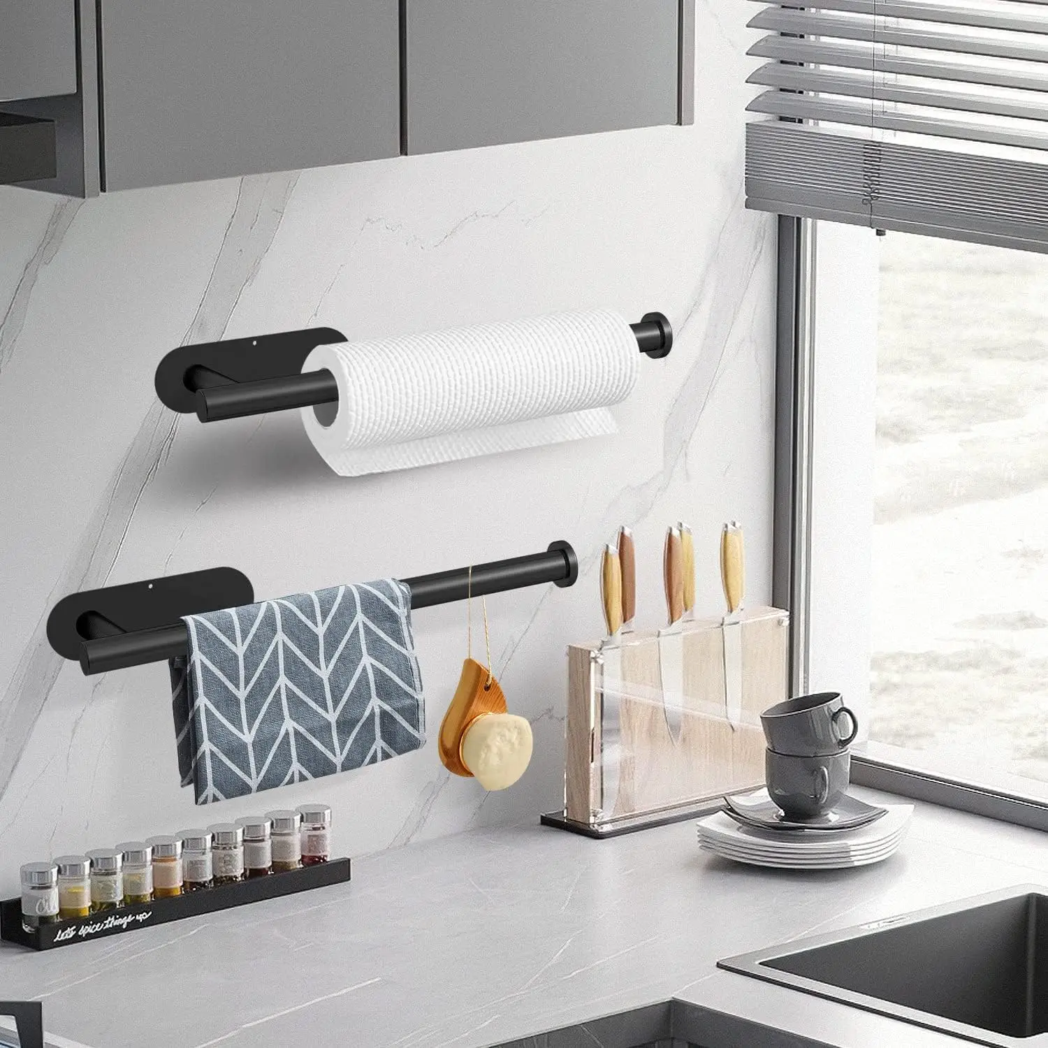 Self-Adhesive-Roll-Toilet-Paper-Holder-No-Drilling-Bathroom-and-Kitchen ...