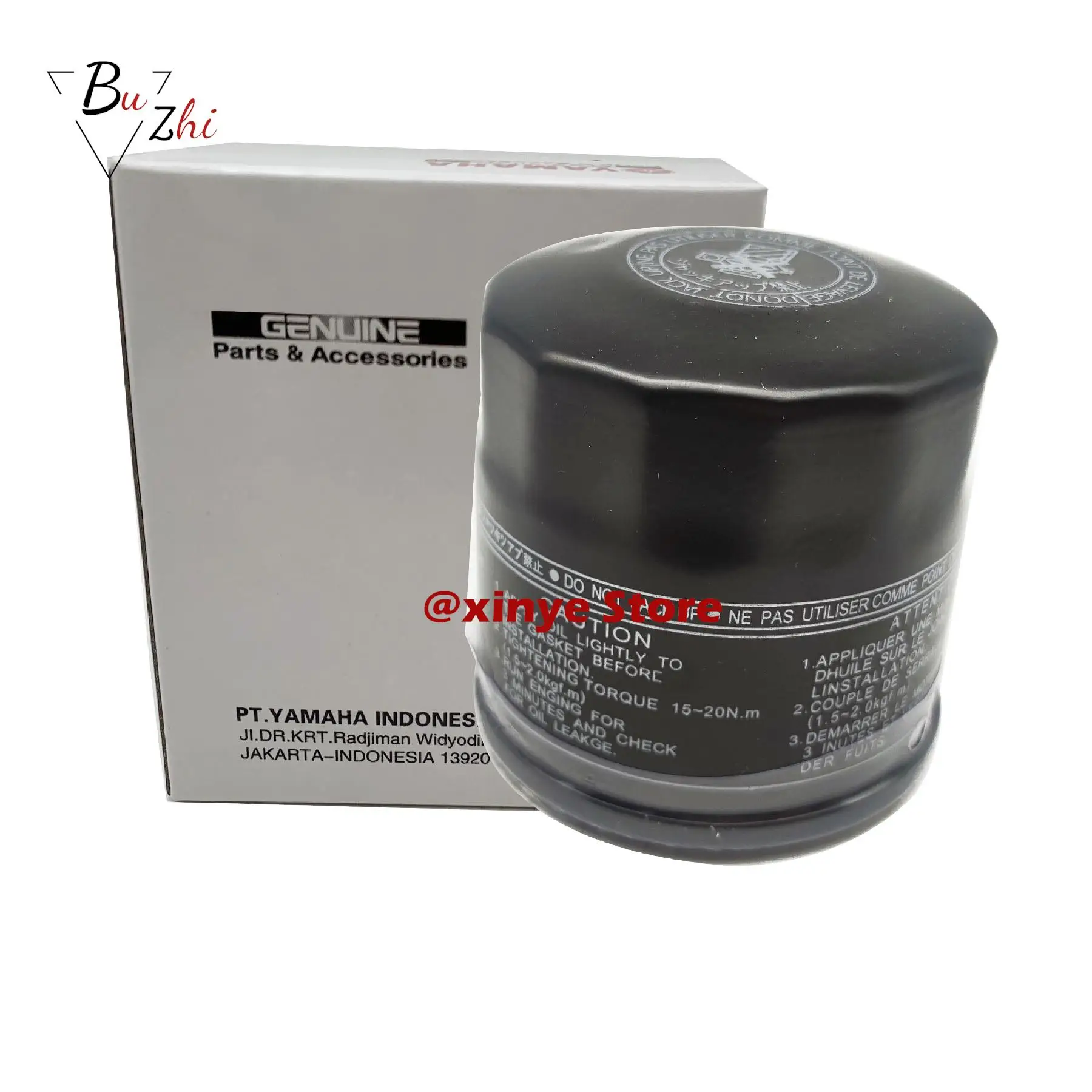 Motorcycle Oil Filter FOR YAMAHA 5GH-13440-50-00 5GH-13440-10-00 5GH ...