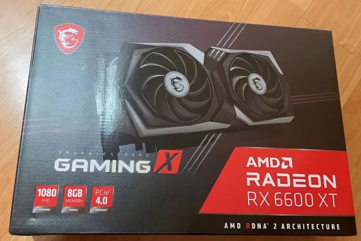 Original usado 100% probado ok RADEON RX 6600 XT GAMING X 8G Graphics ...