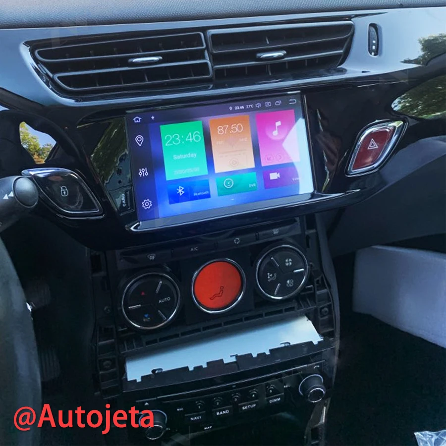 Android 14 Car Multimedia For Citroen C3 DS3 2010 2011 2016 Navigation ...