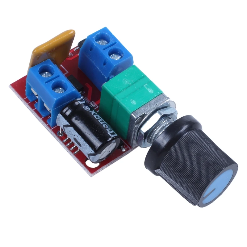 Mini DC Motor PWM Speed Controller 3V 6V 12V 24V 35VDC 90W 5a DC Motor ...