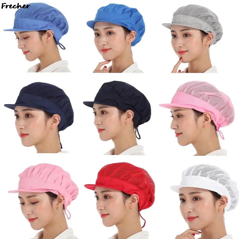 Breathable-Workshop-Hat-Restaurant-Kitchen-Baking-Cap-Women-Men-Hair ...