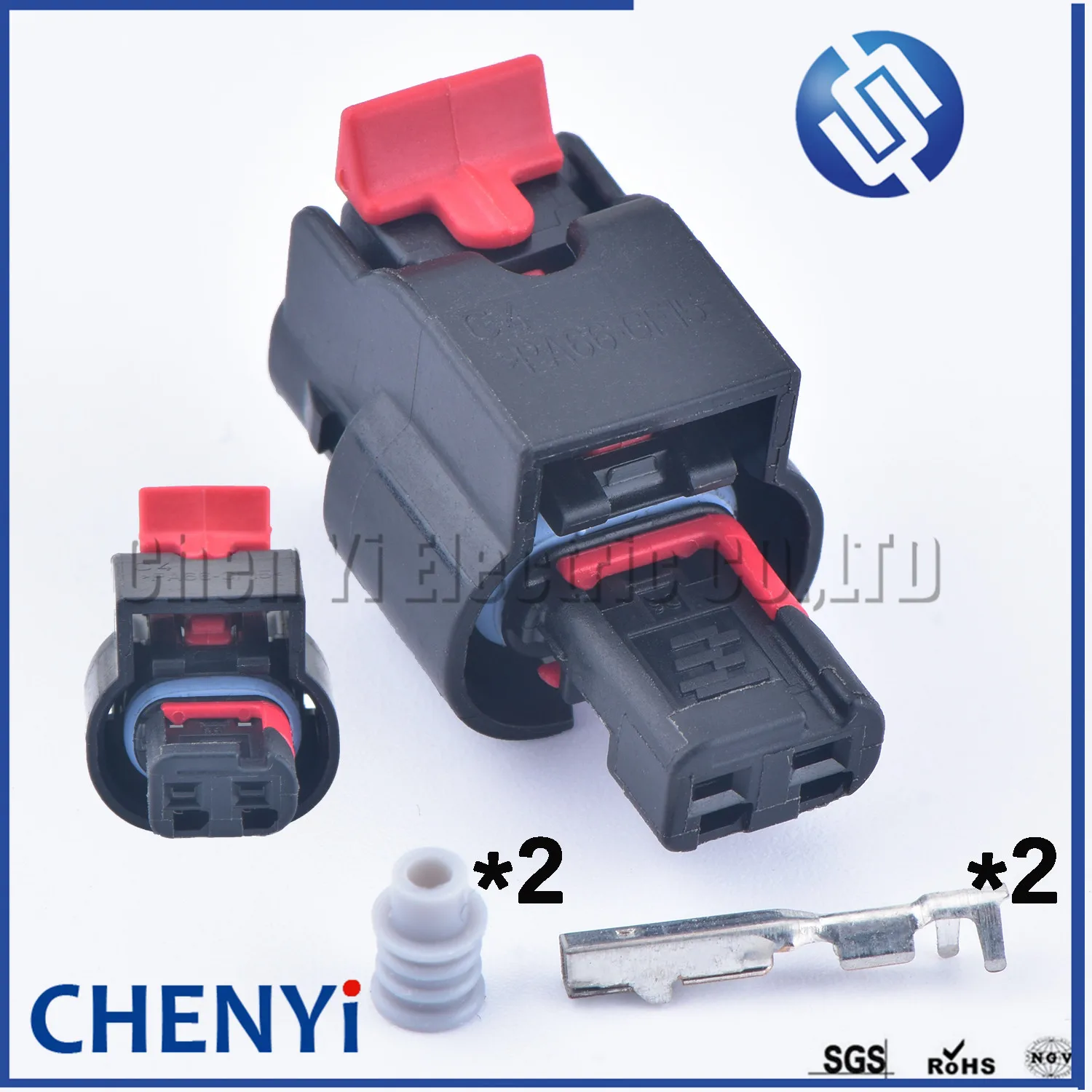 2-Pin-Auto-connector-fuel-injector-plug-Ignition-coil-plug-high-voltage ...