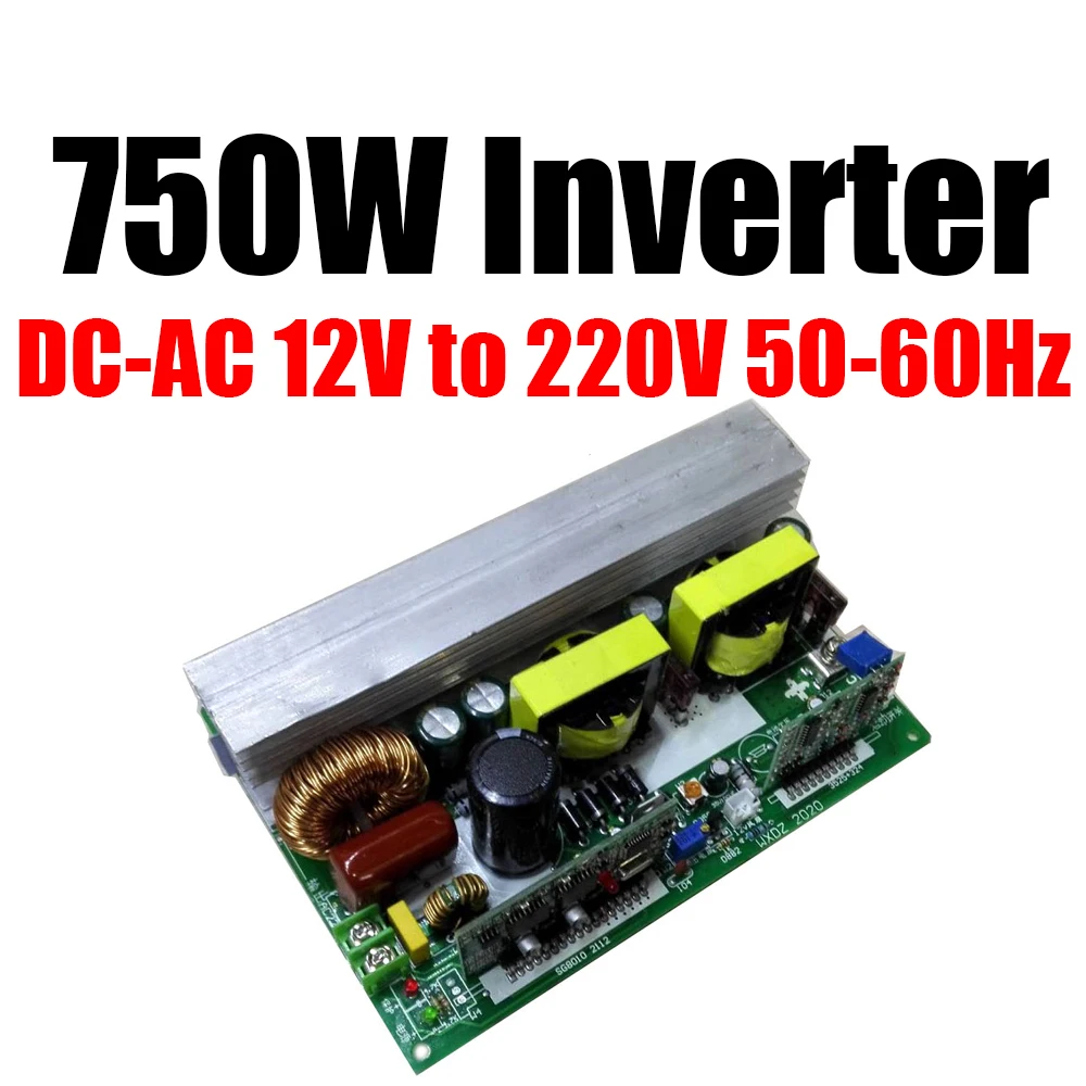 Pure-Sine-Wave-750W-DC-12V-24V-TO-220v-inverter-circuit-board-boost ...