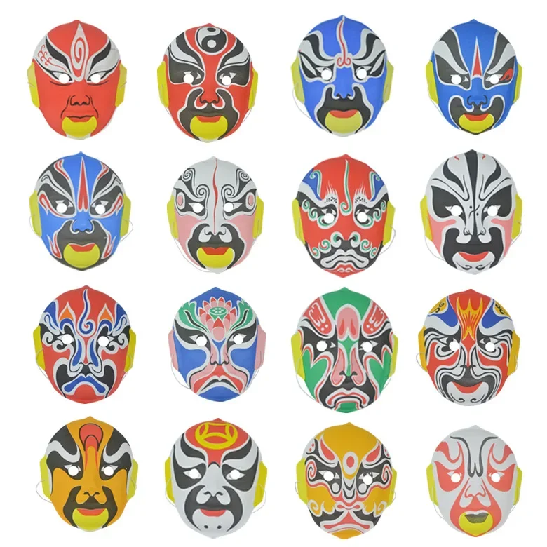 Chinese Opera Mask Template: A Practical Guide to Crafting Authentic ...