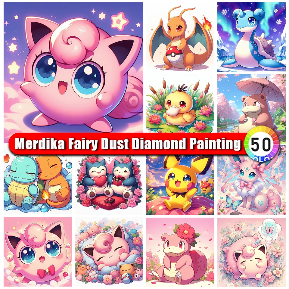 Fairy-Dust-Fairy-Dust-Diamond-Painting-Pikachu-Pok-mon-Cross-Stitch ...