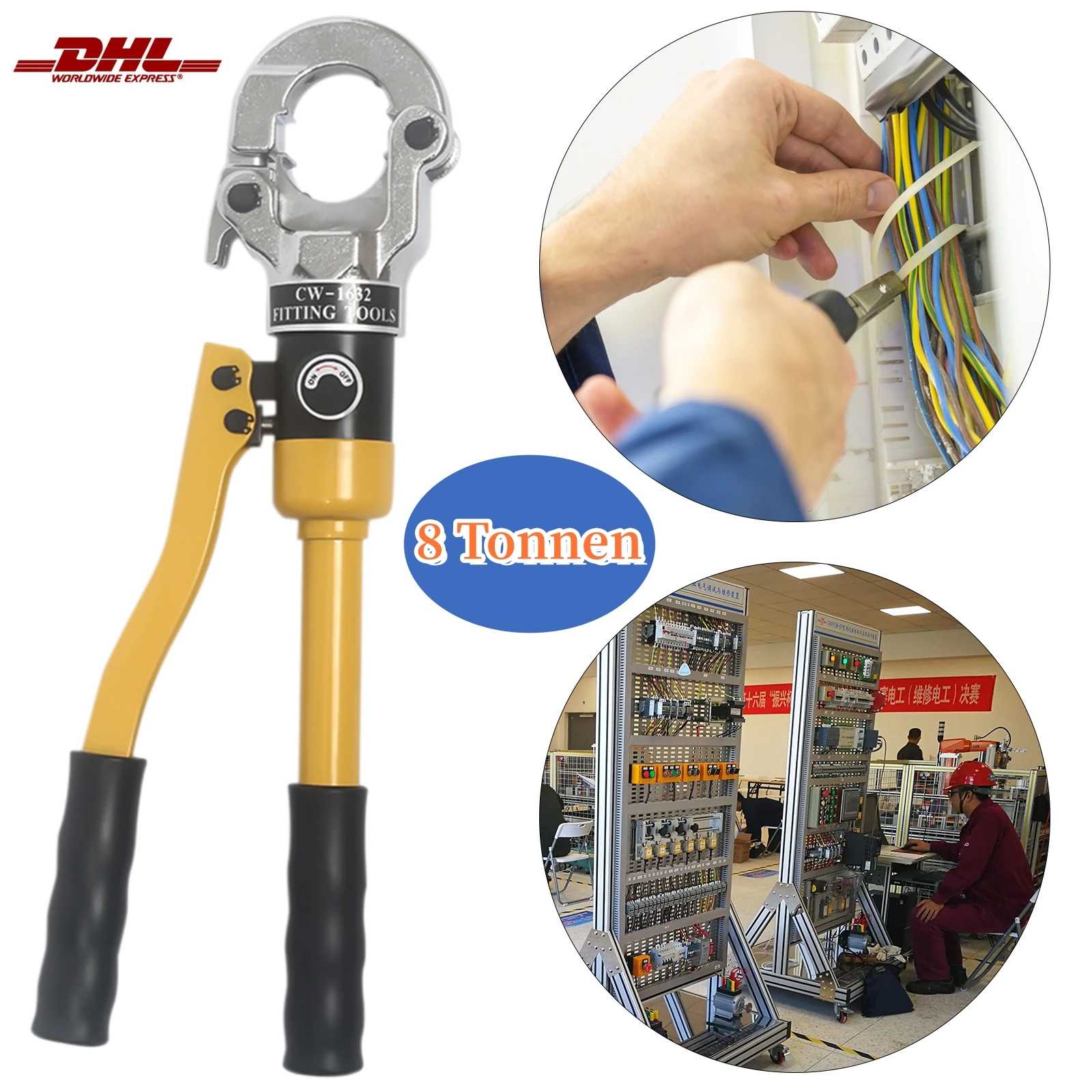 8-Tons-Hydraulic-Crimping-Pliers-Tube-Crimper-TH16-32mm-Composite-Pipe ...