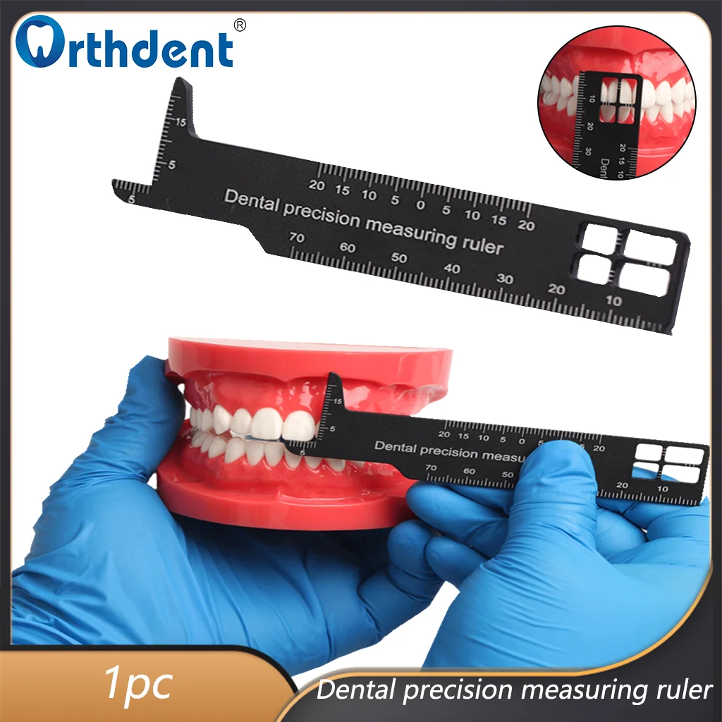 1Pc-Dental-Precision-Gauge-Measuring-Ruler-Span-Measure-Scale-Tooth ...