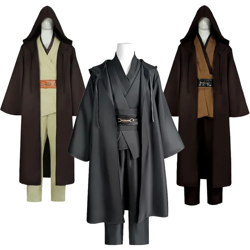 Obi-Wan-Kenobi-Cosplay-Costume-Anakin-Skywalker-Uniform-Suit-Jedi ...