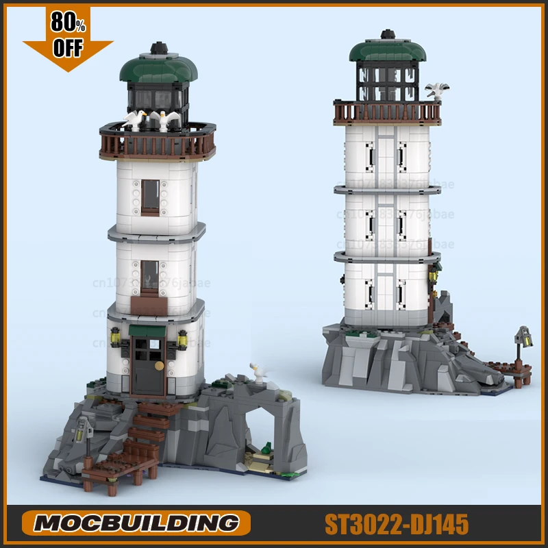 Lighthouse-Moc-Building-Blocks-Motorized-Edition-Technology-Bricks-DIY ...