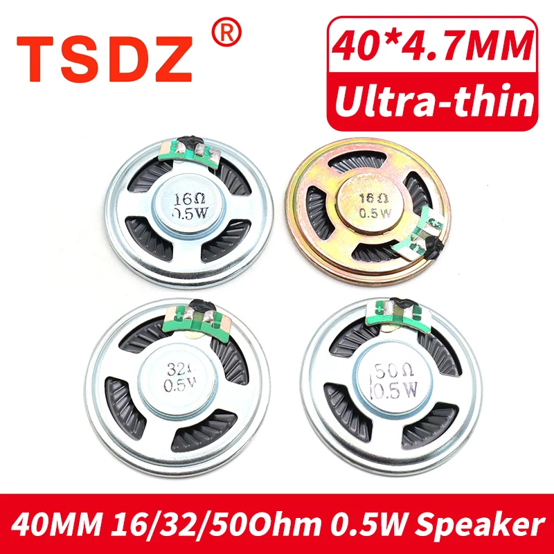 Universal Stereo Tweeters 2x 40mm 16 Ohm 0.5W Tweeter Speakers - High ...