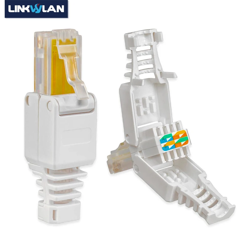 Free-Shipping-Linkwylan-RJ45-Toolless-Cat5e-UTP-Field-Connector-Cat6 ...