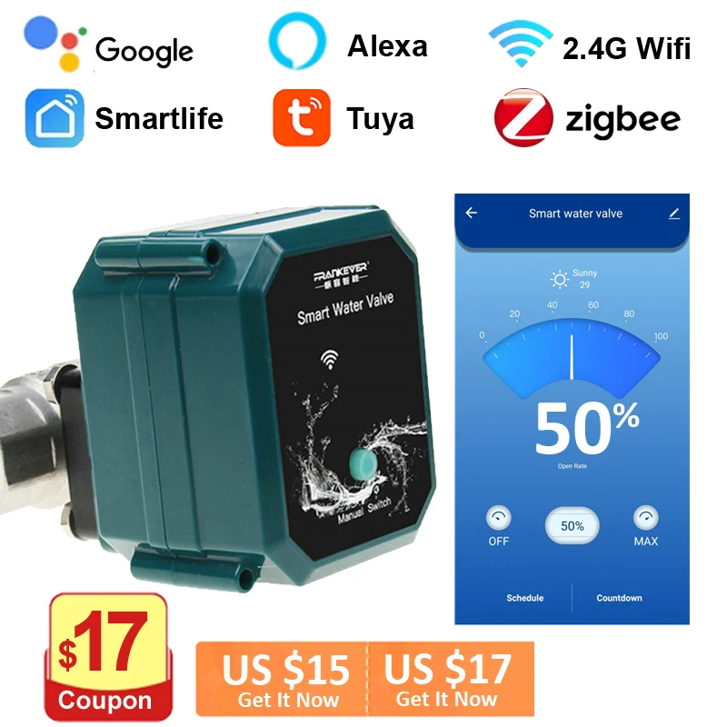 Tuya-Wifi-Water-Valve-Shut-off-Water-Rate-0-To-100-Zigbee-Ball-Valve ...