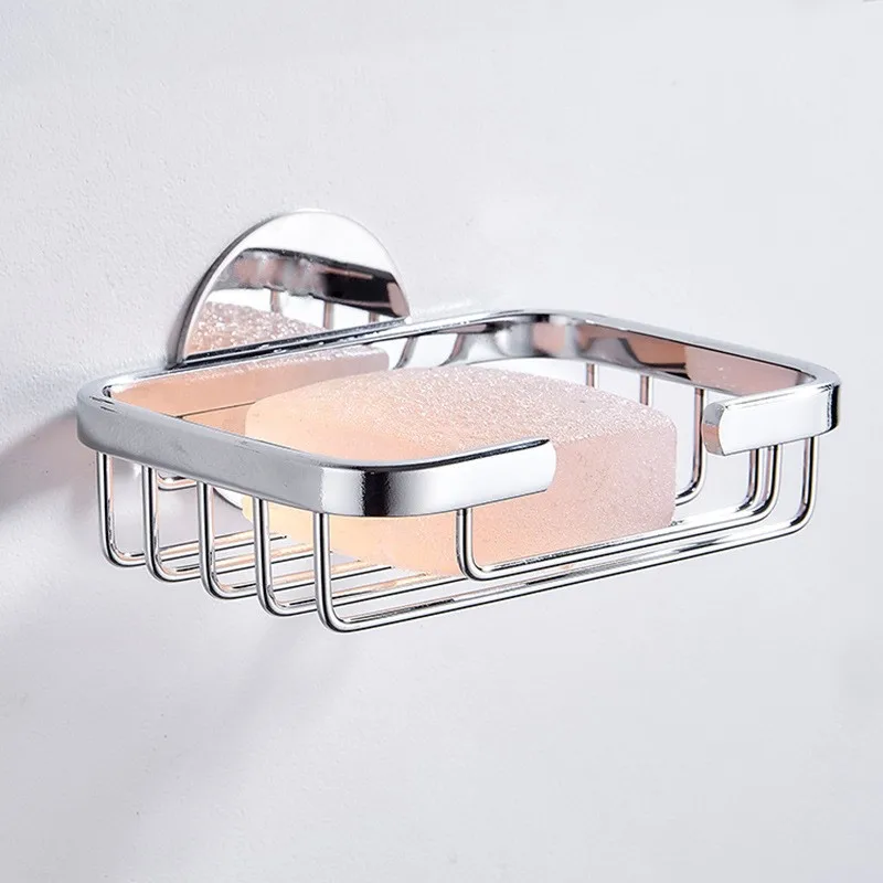 Stainless-Steel-Soap-Dishes-Wall-Mounted-Shower-Soap-Holder-Bathroom ...