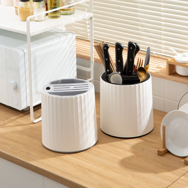 Kitchen Rotating Knife Holder | Rotating Drain Knife Holder | Rotating ...
