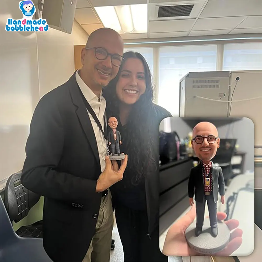 Custom Bobbleheads Personalized Figures, Customized Statue for Father's ...