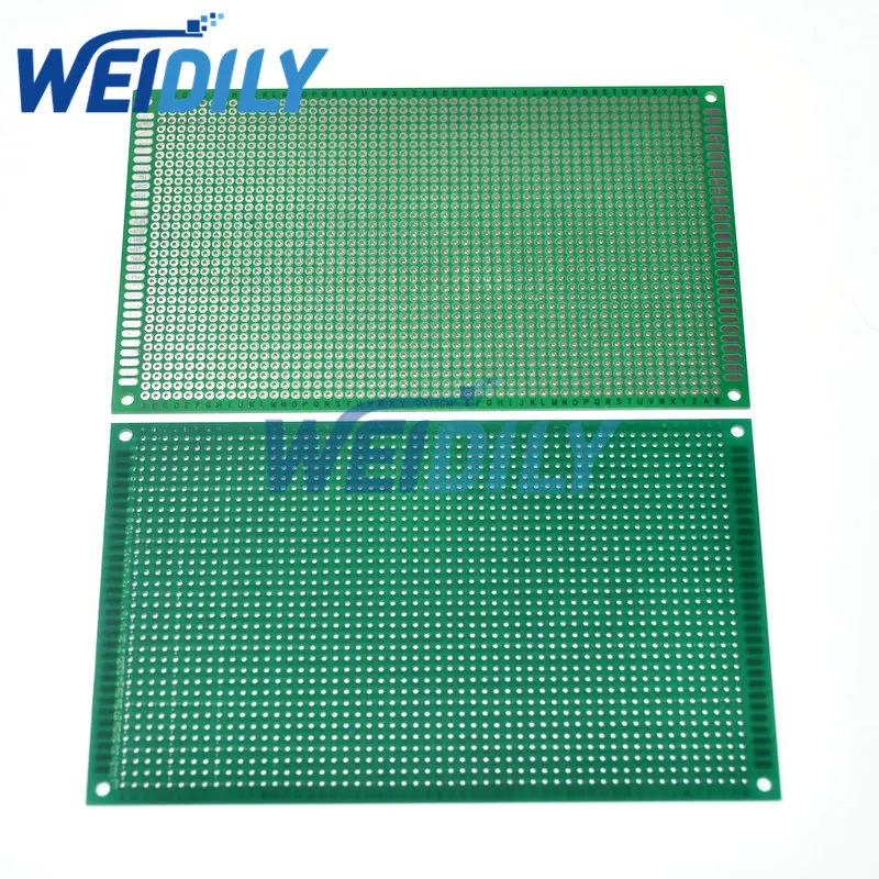 1PCS-9-15cm-Single-Side-PCB-Board-Glass-Fiber-Green-Oil-PCB-Circuit ...