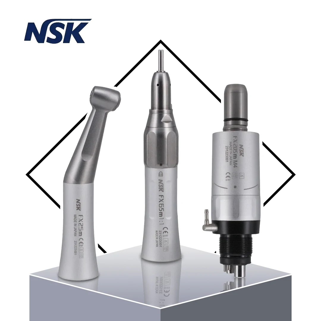 NSK-FX25-FX65-Dental-1-1-Contra-Angle-Low-Speed-Direct-Drive-Handpiece ...