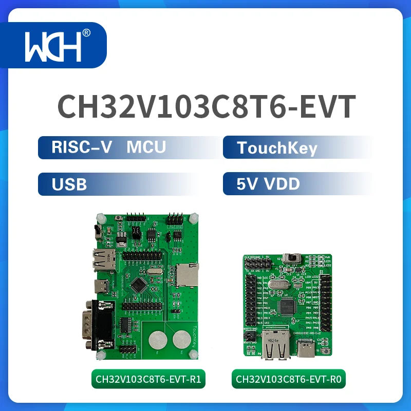 Risc-v Mcu Ch32v103 Basic Evaluation Board, 2pcs/lot - Multilayer Pcb - AliExpress