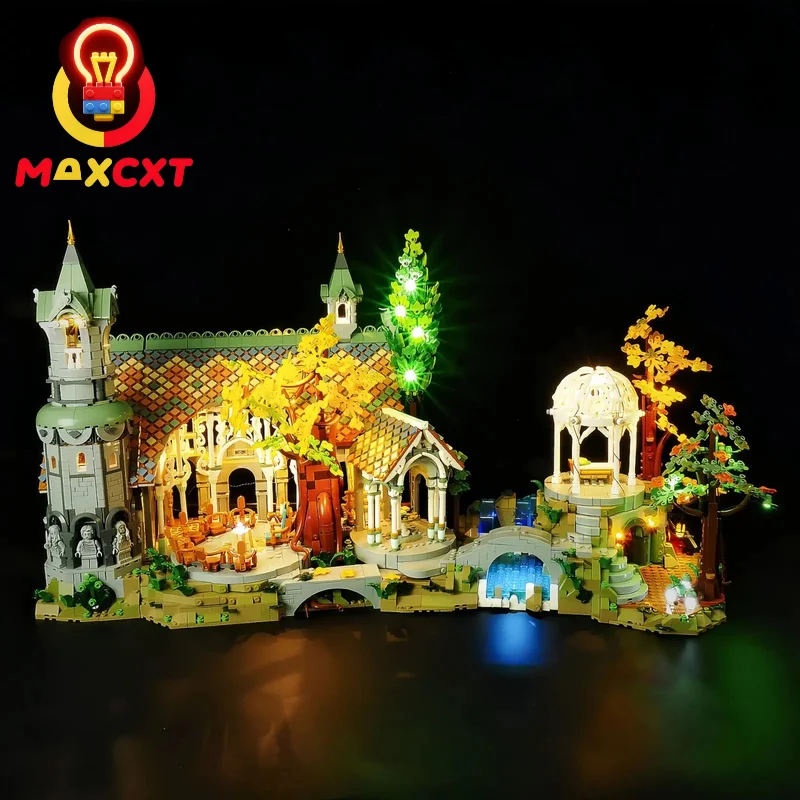 MAXCXT LED Light Set For LEGO 10316 The Lord of The Rings: Rivendell ...