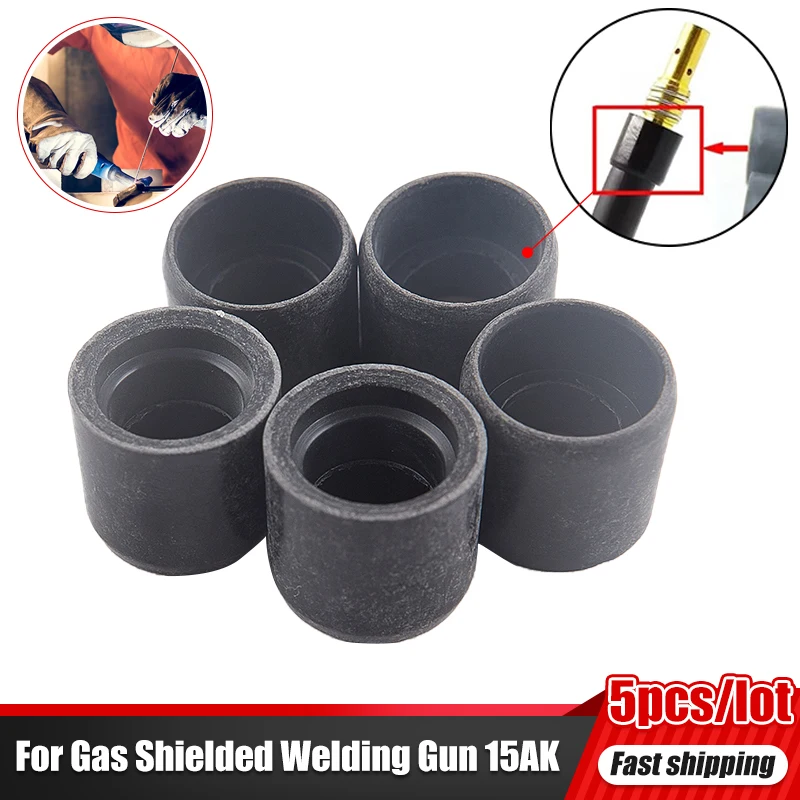 5pcs/lot Mb-15ak Mig/mag Euro Style Welding Gun Goose Neck Bend Casing ...