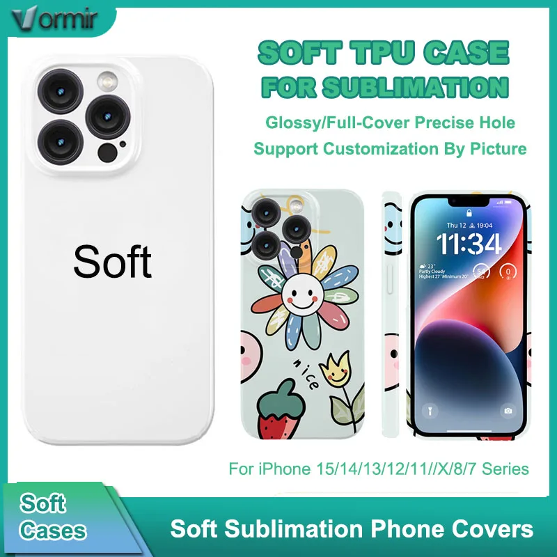 VORMIR-fundas-de-tel-fono-suaves-con-agujero-preciso-para-m-quina-de ...