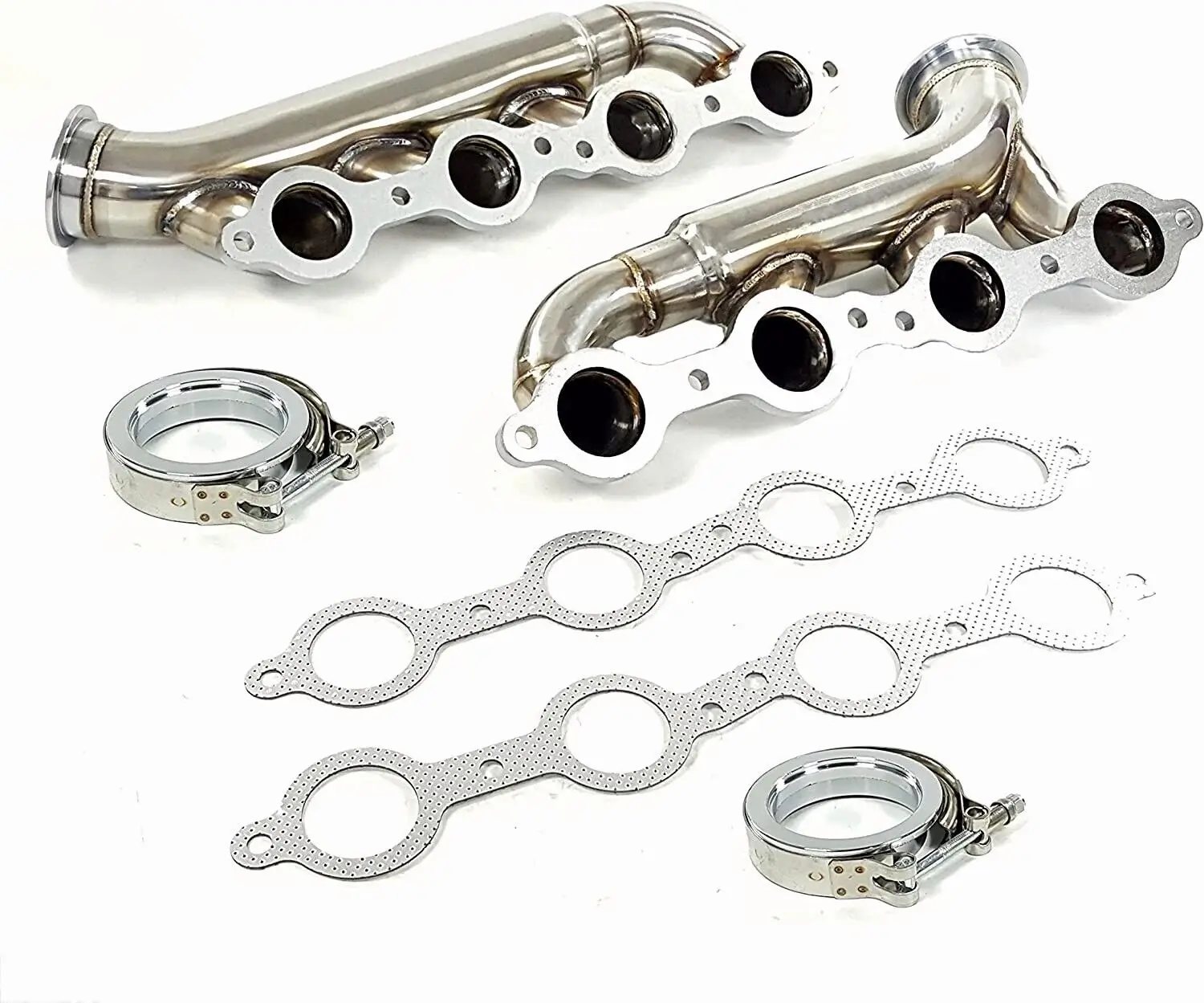 Turbo-Exhaust-Manifold-Headers-Stainless-for-1998-2019-Camaro-Corvette ...