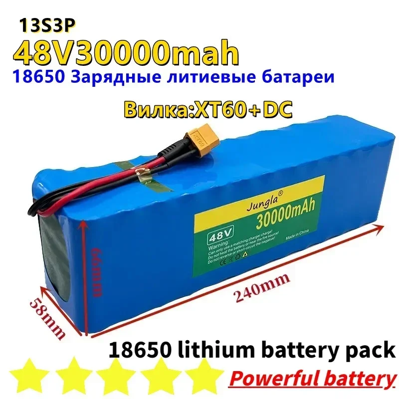 New-13S3P-48v-30Ah-Lithium-Ion-Battery-Pack-48v-30000mah-1000w-for-54 ...