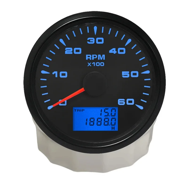New-Type-Auto-Instrument-Panel-Tachometers-Gauges-0-6000RPM-Rev ...