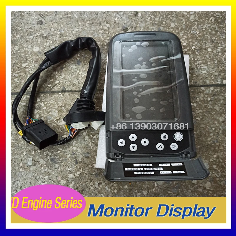 E312D CAT320D 330D 336D Excavator Electric Parts Monitor Panel Display ...
