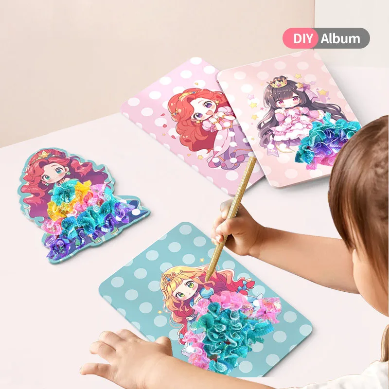 Creative-Poke-Art-DIY-Kit-for-Girls-Dress-Up-Your-Own-Princess-Poking ...