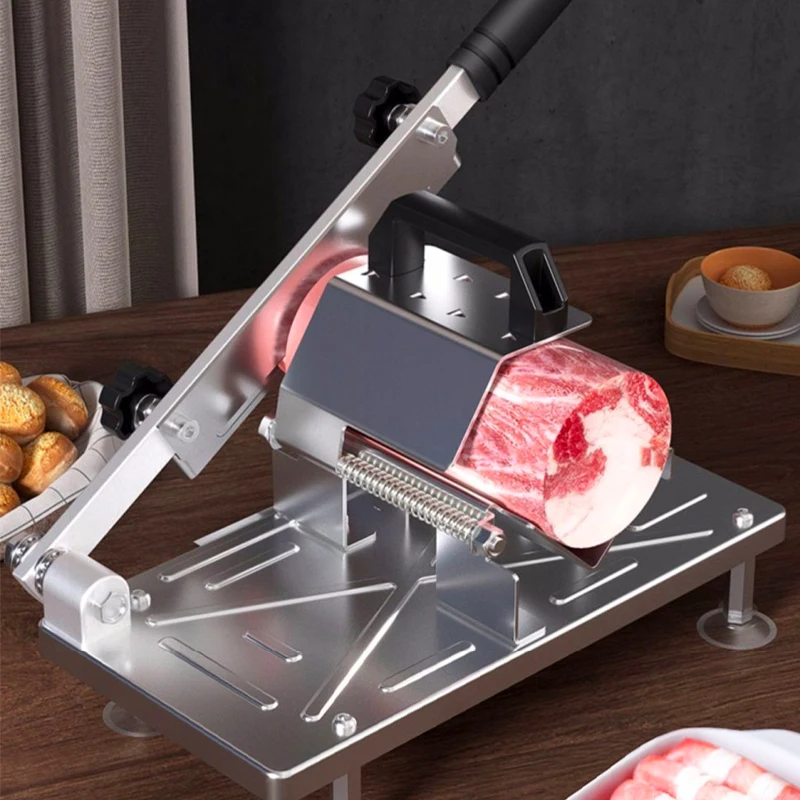 Kitchen Manual Slicer for Vegetables Meat Suction Cup Design 430 ...