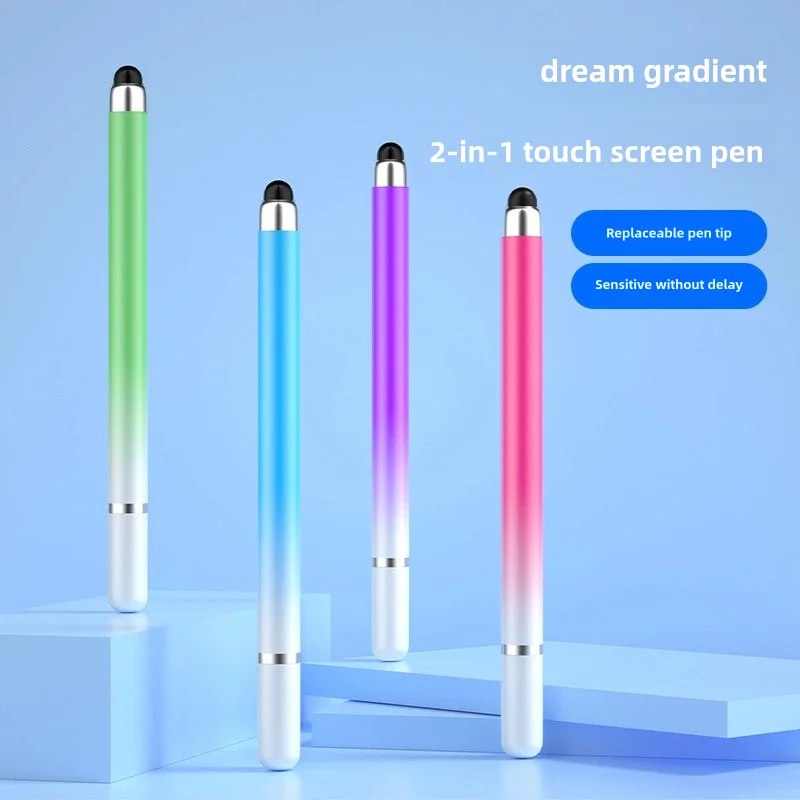 Gradient-color-disc-capacitive-pen-suction-cup-touch-pen-mobile-phone ...