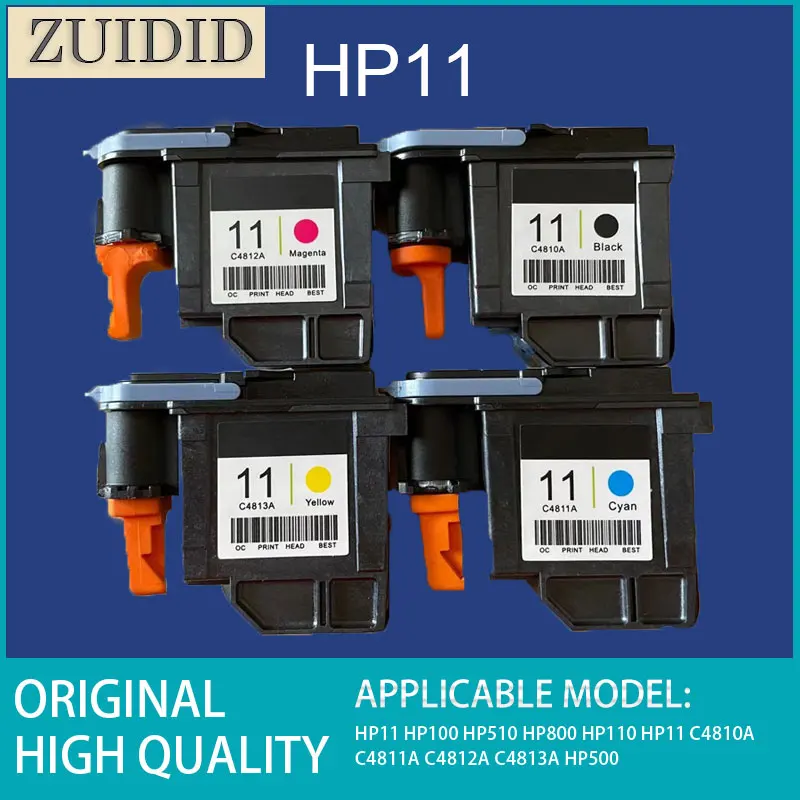 طباعة رئيس HP11 رأس الطابعة رأس الطباعة ل HP100 HP510 HP800 HP110 HP11 C4810A C4811A C4812A ...