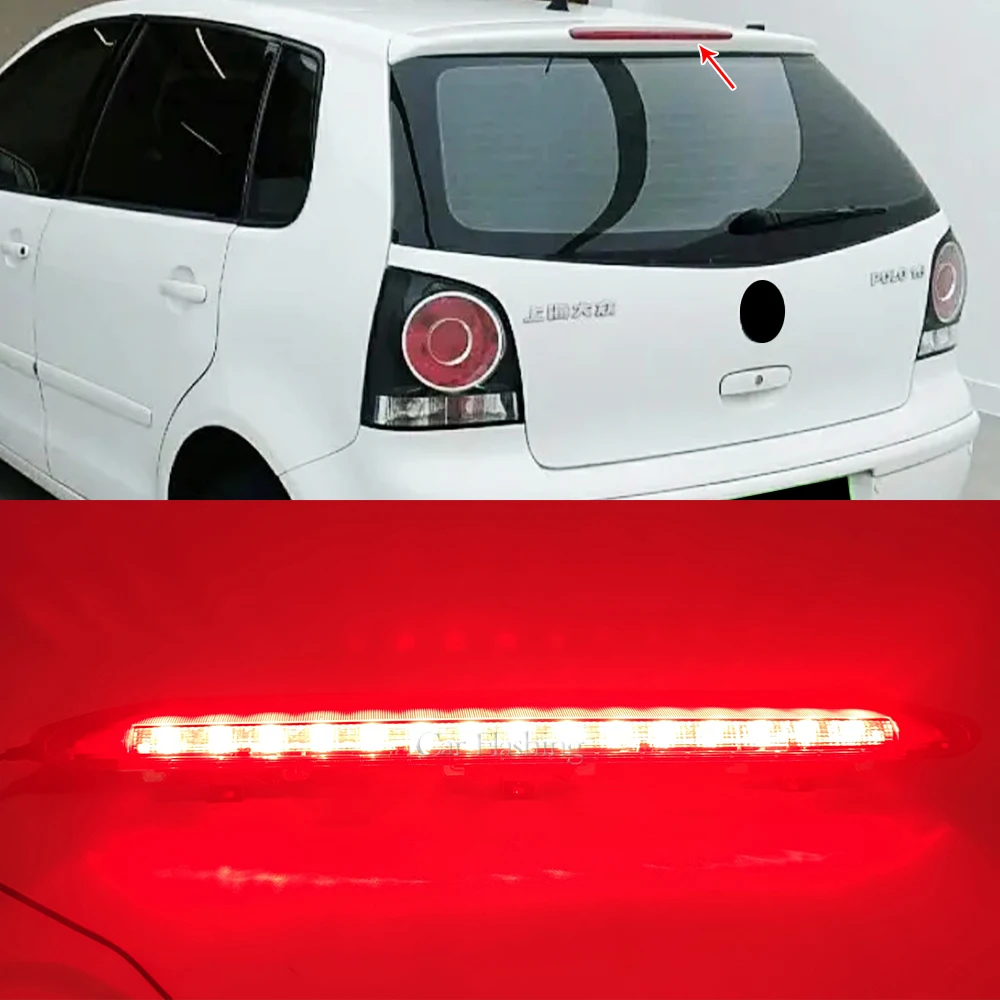 1Pcs Led Third Brake Light Projector Rear Red Tail Stop Lamp for VW ...