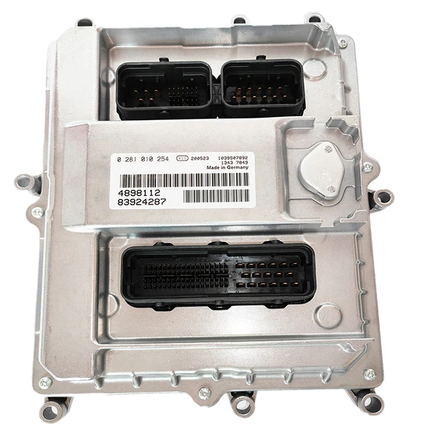 Original Engine Computer Board ECU 0281010254 4898112 Electronic Control Unit For Cummins Engine ...
