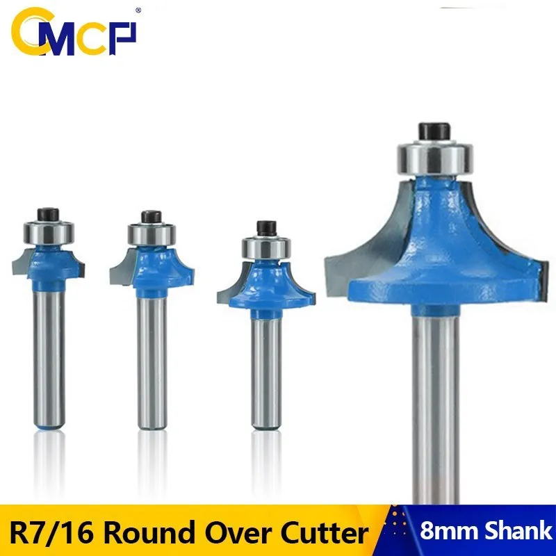 CMCP-8mm-Corner-Round-Over-Router-Bit-with-Bearing-for-Wood-Woodworking ...