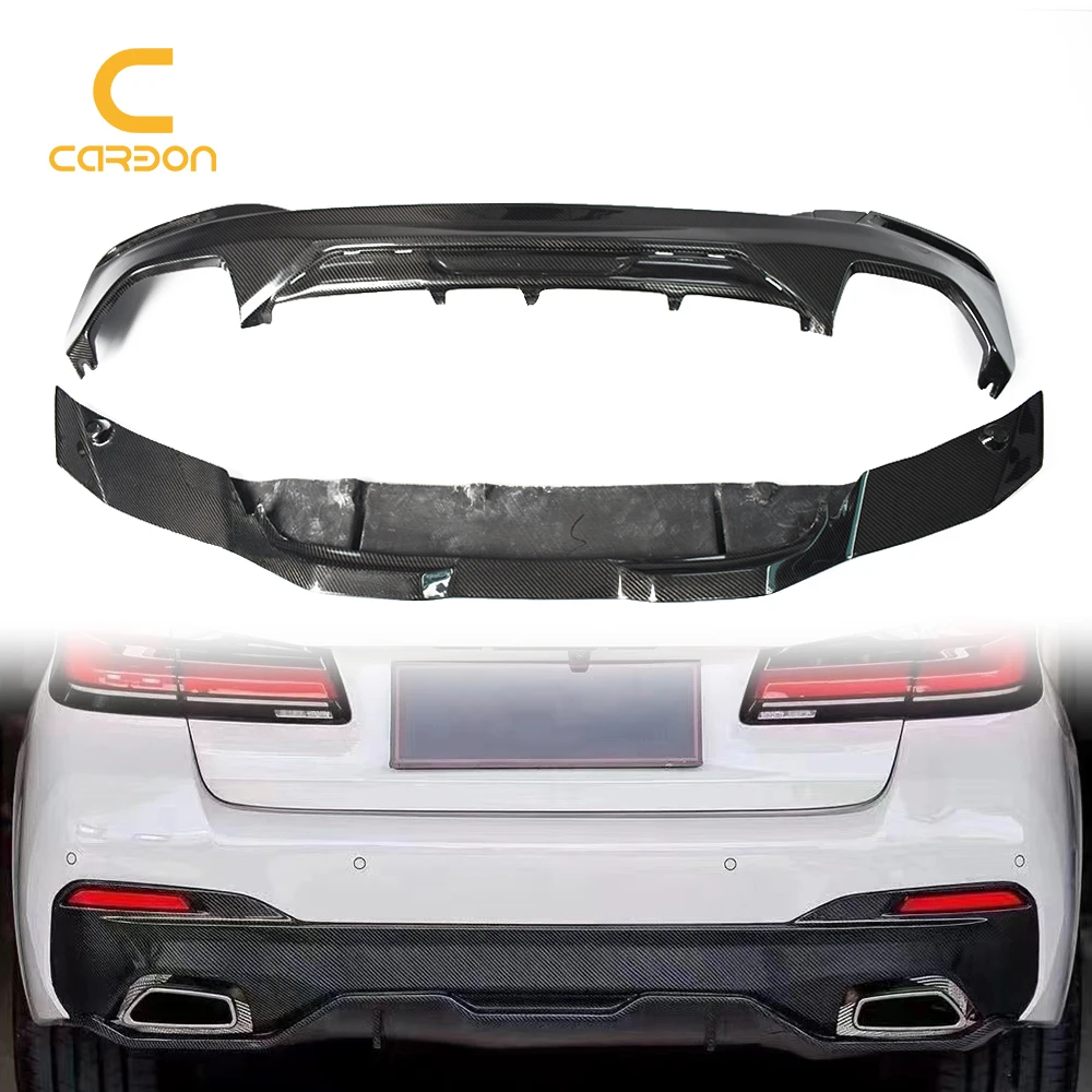 MP-Style-Carbon-Fiber-Rear-Bumper-Diffuser-Lip-Competition-Diffuser-For ...