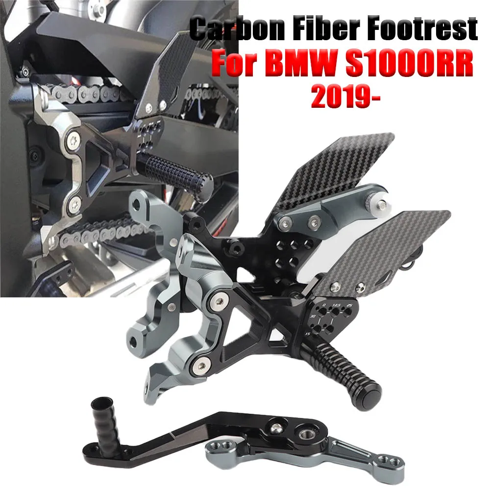 Adjustable-Footrests-Foot-Pedal-Peg-For-BMW-S1000RR-S1000-RR-2019-2021 ...
