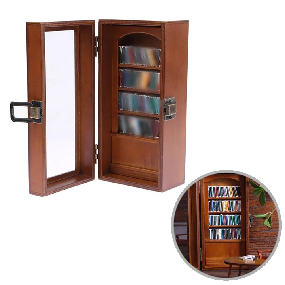 8-Portable-Tiny-Library-Anti-Anxiety-Bookshelf-Ornament-Wooden ...
