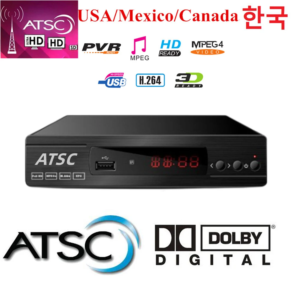Korea-QAM-TV-ATSC-Converter-Box-With-Korea-Language-Terrestrial-HD ...