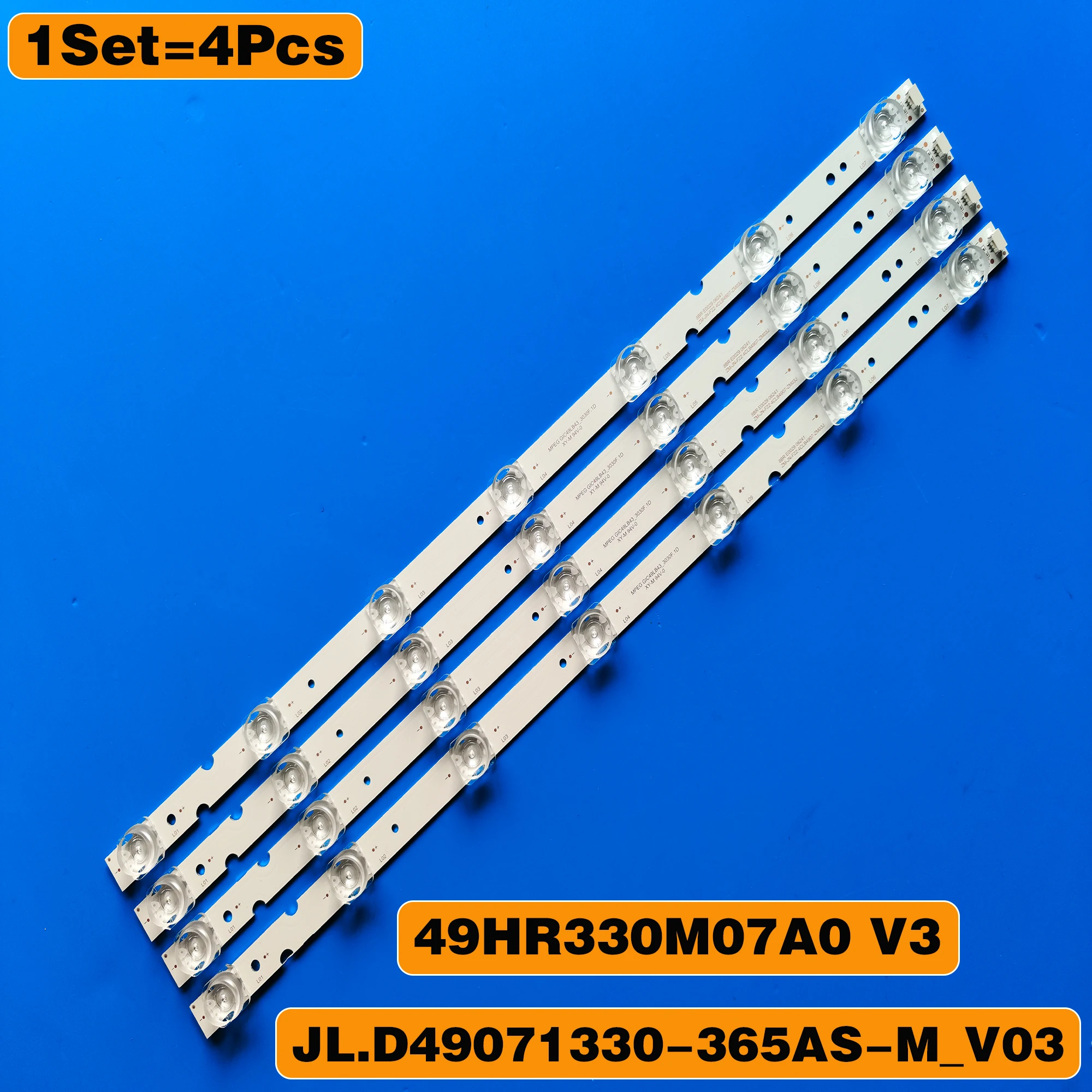 LED-Backlight-strip-For-TCL-49-TV-49D3000-49s6500-49HR330M07A0-V3-4C ...