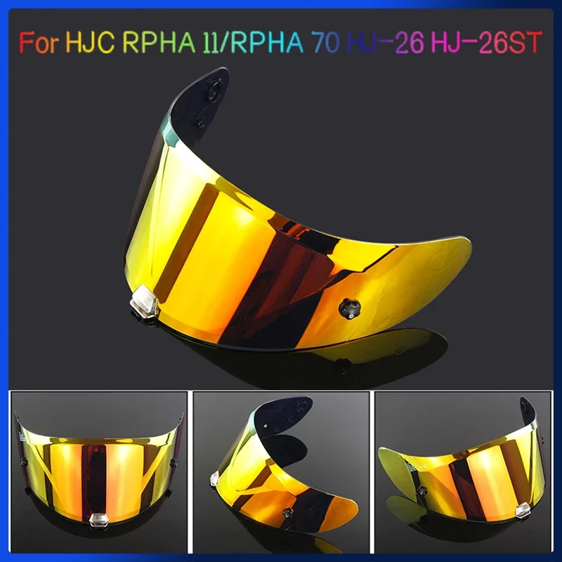 Motocicleta-capacete-viseira-lente-Anti-UV-Anti-Scratch-Dustproof-vento ...