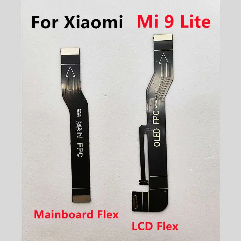 For Xiaomi Mi 9 Lite Mi9 Lite MainBoard OLED FPC Connector USB Charging Motherboard LCD Display ...