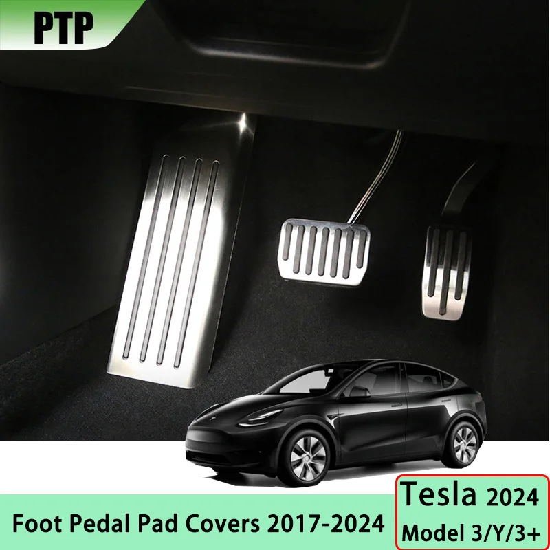 Model-3-Aluminum-alloy-Foot-Pedal-for-Tesla-Model-Y-2023-Car ...