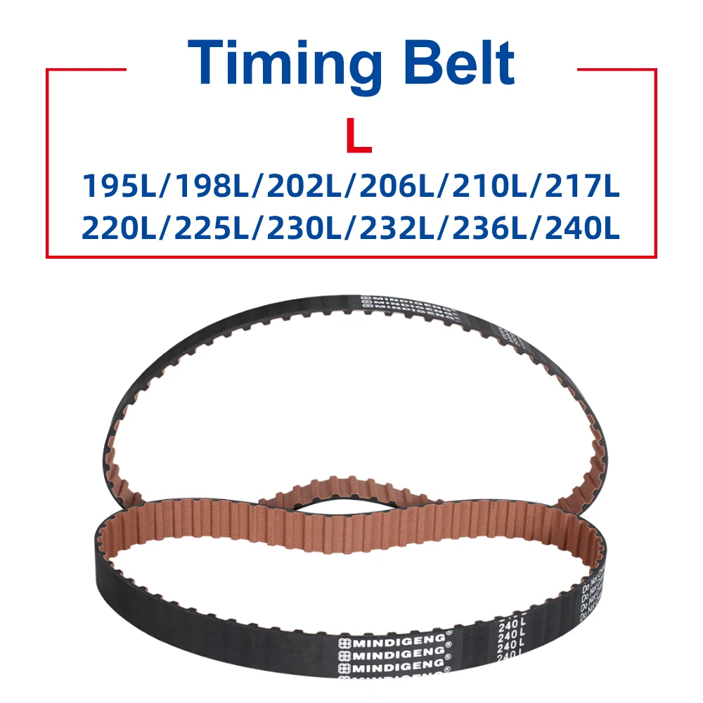 Rubber-Belt-Trapezoid-Teeth-Pitch-9-525-Transmission-Belt-195-198-202 ...